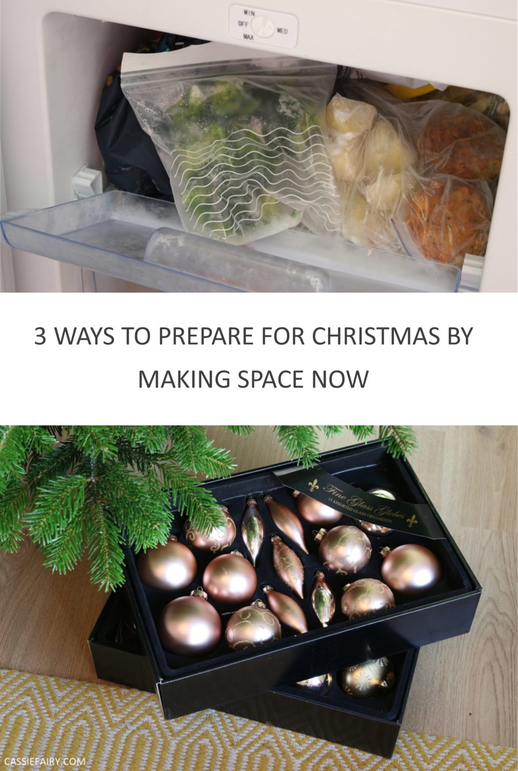3 Ways to prepare for Christmas by making space in November | My ...