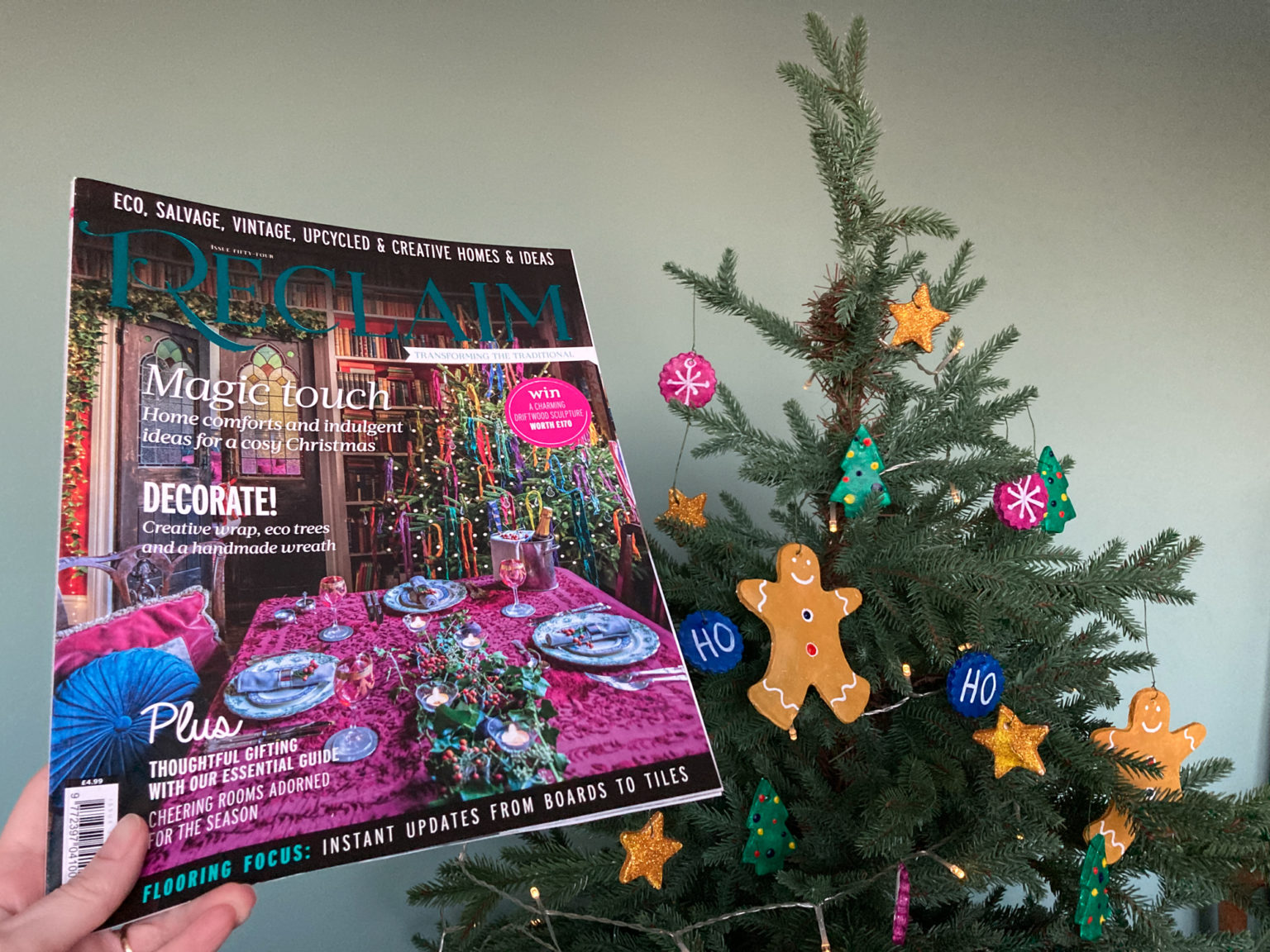 Excited to share my Christmas magazine articles and thrifty blog posts ...