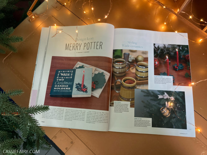 Excited to share my Christmas magazine articles and thrifty blog posts ...