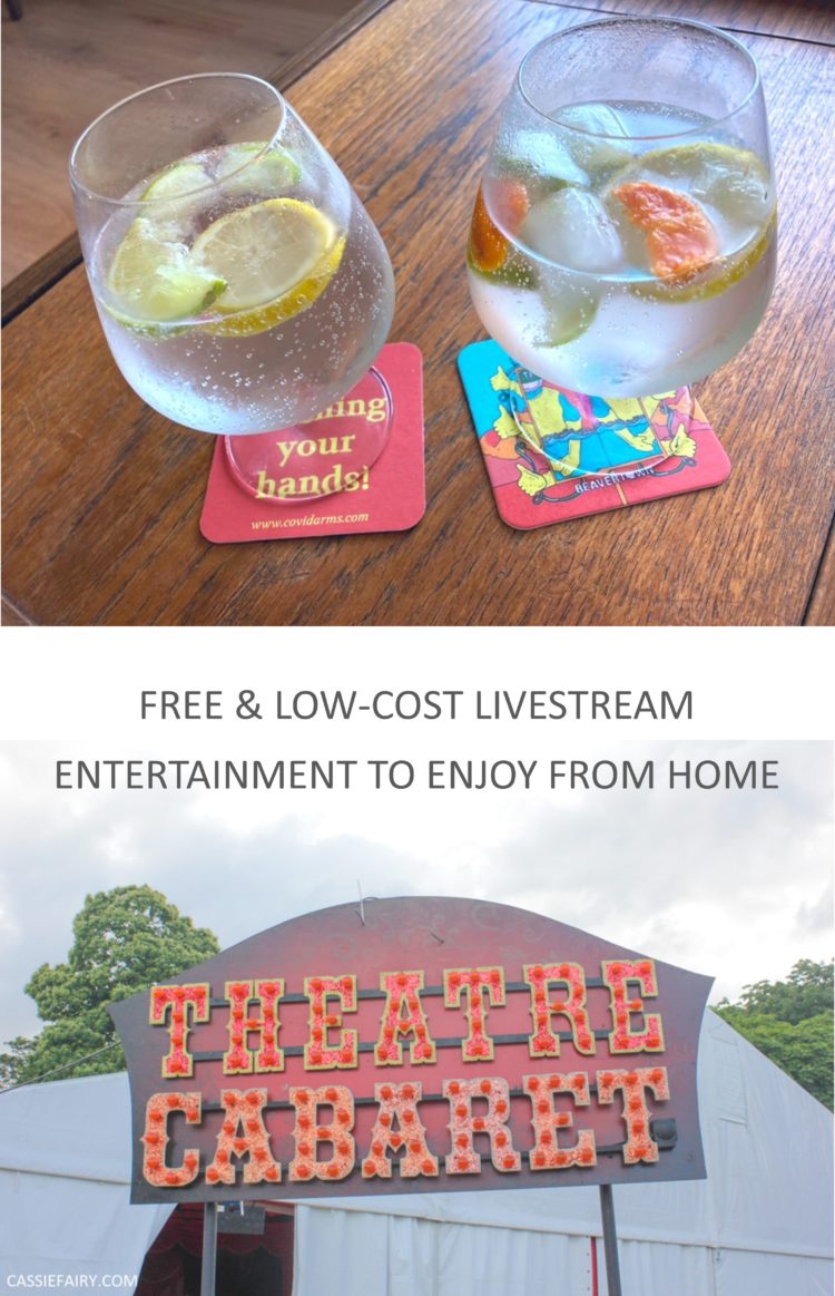 Low cost (& free!) livestream entertainment you can enjoy from home ...