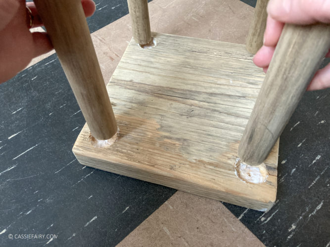 My DIY bathroom: How to build a handy bath-side storage stand for your ...