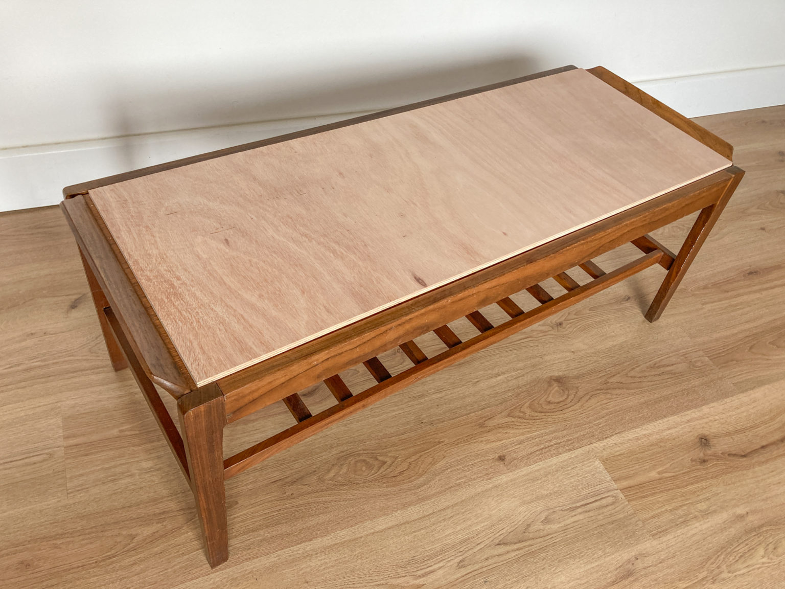 How to upholster a padded topper to convert any coffee table into a ...