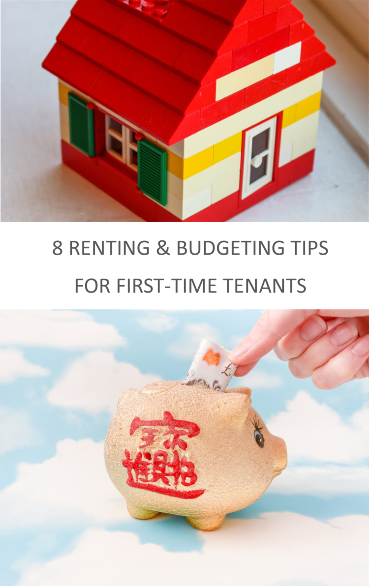 8 Renting & budgeting tips for first-time tenants | My Thrifty Life by ...