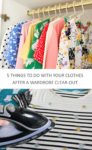 5 Things to do with your clothes after a wardrobe clear-out | My ...