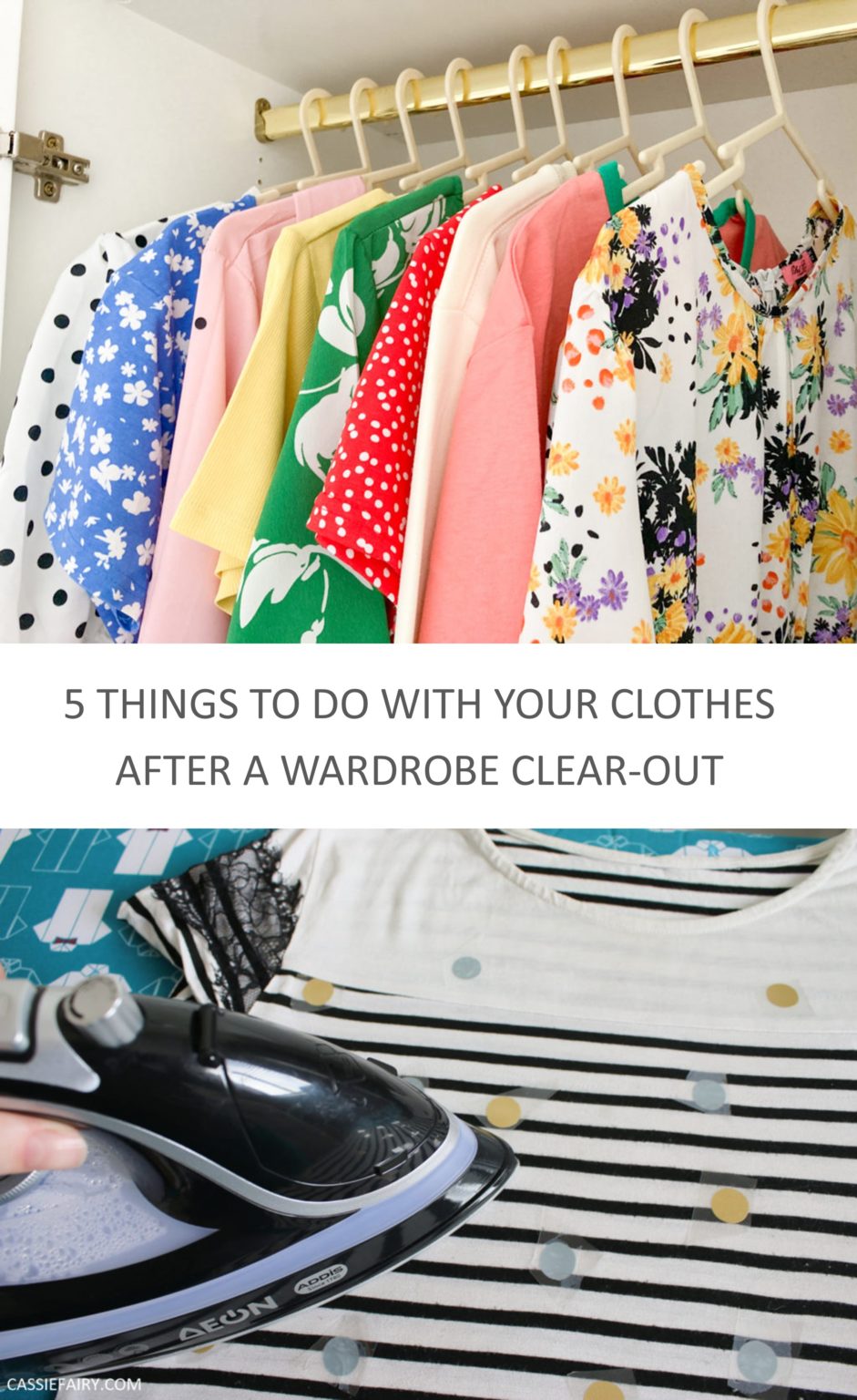 5 Things to do with your clothes after a wardrobe clear-out | My ...