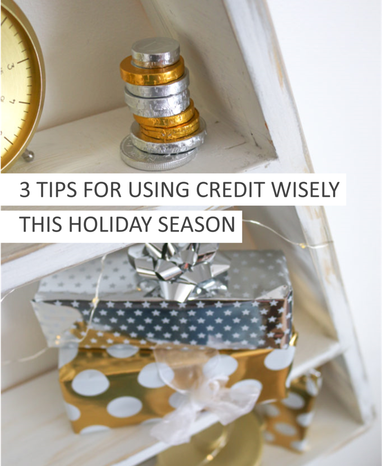 3 Tips for using credit wisely this holiday season | My Thrifty Life by ...