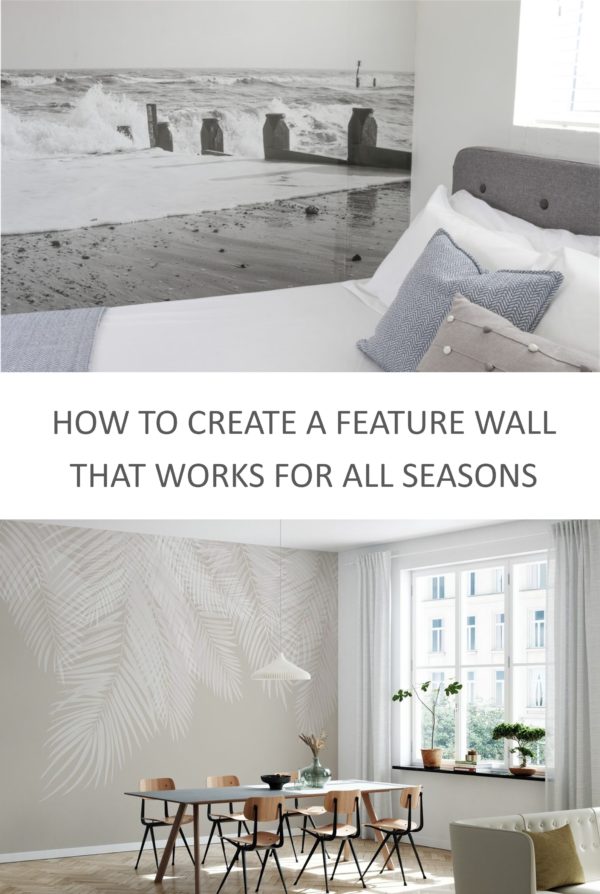 How to create a feature wall that works for all seasons | My Thrifty ...
