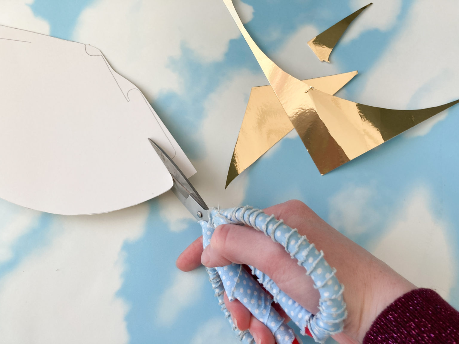 How to DIY your own custom sequin party hats + PDF template | My ...