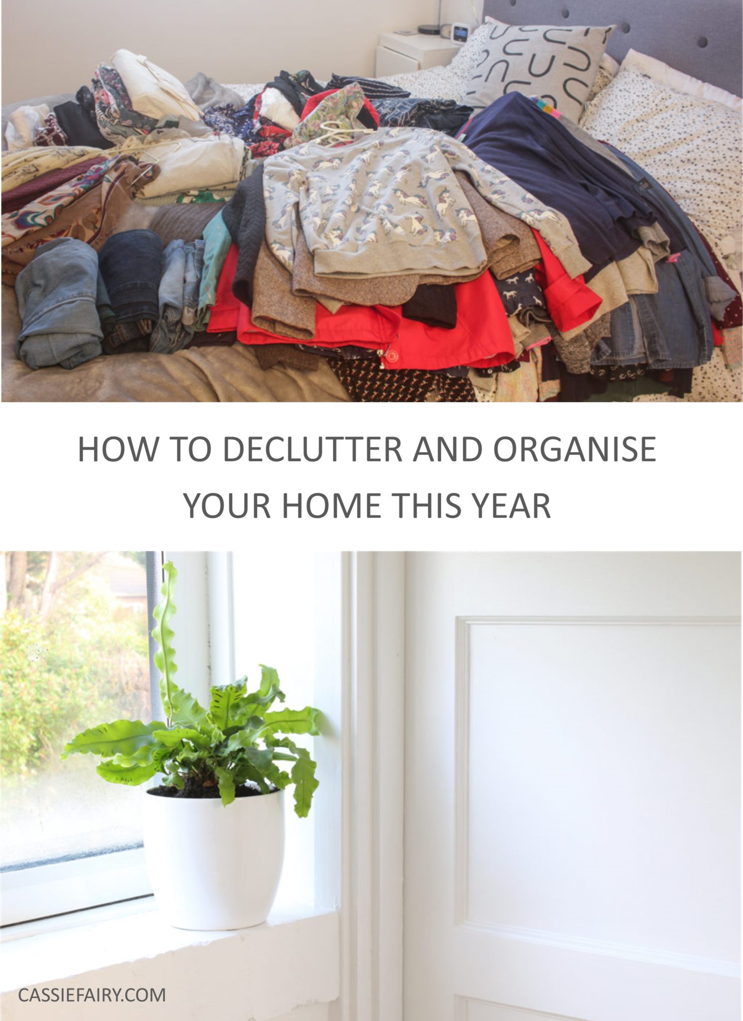 New year goals: How to declutter and organise your home this year | My ...