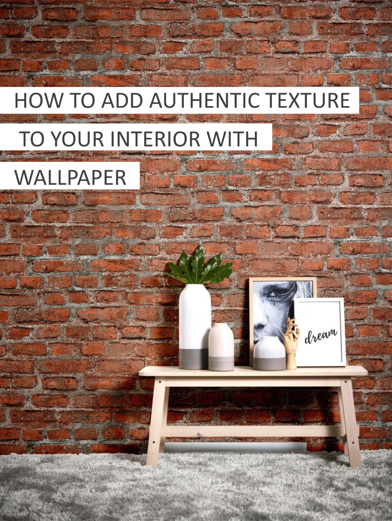 How to add authentic texture to your interior with wallpaper | My ...