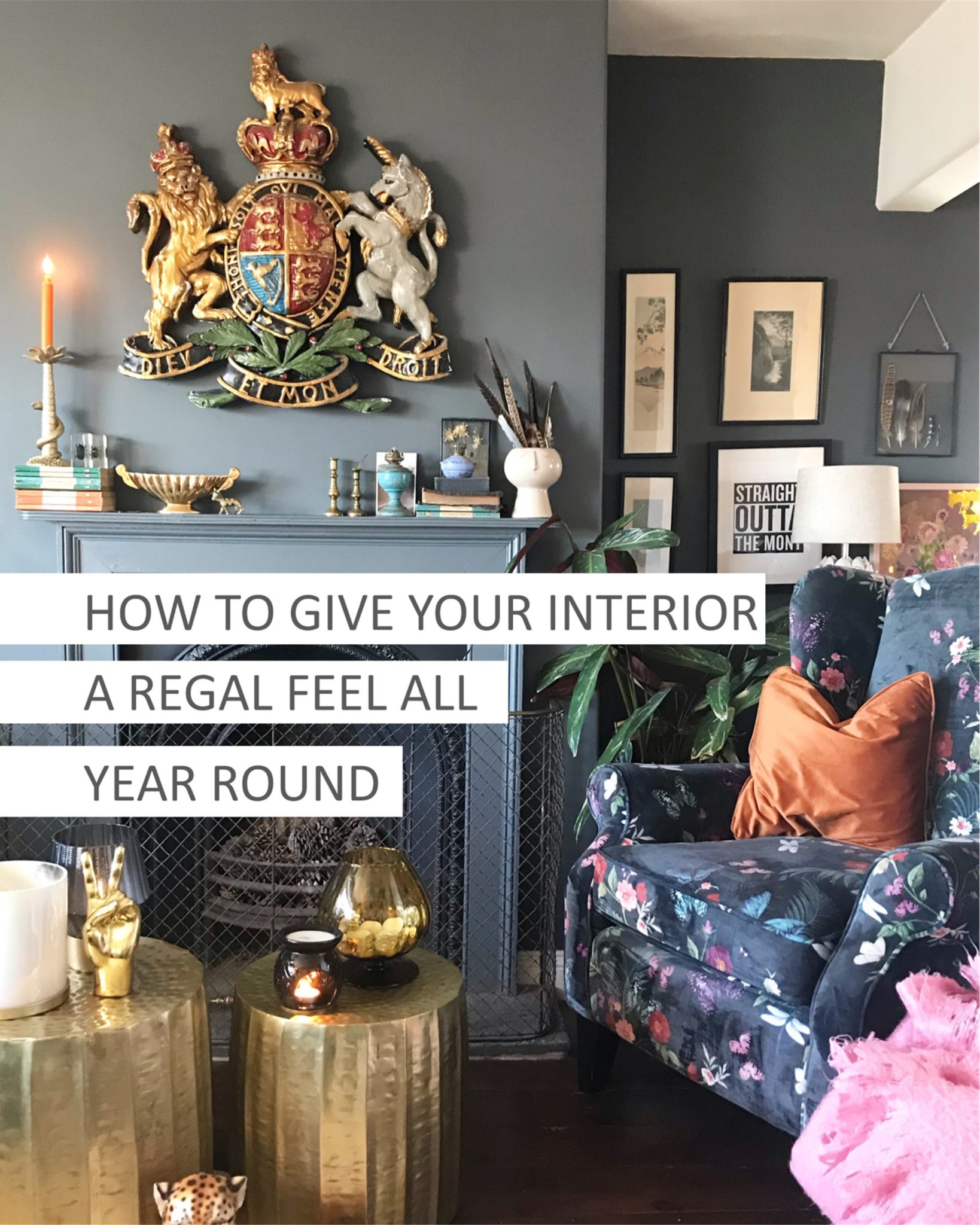 How to give your interior a regal feel all year round | My Thrifty Life ...