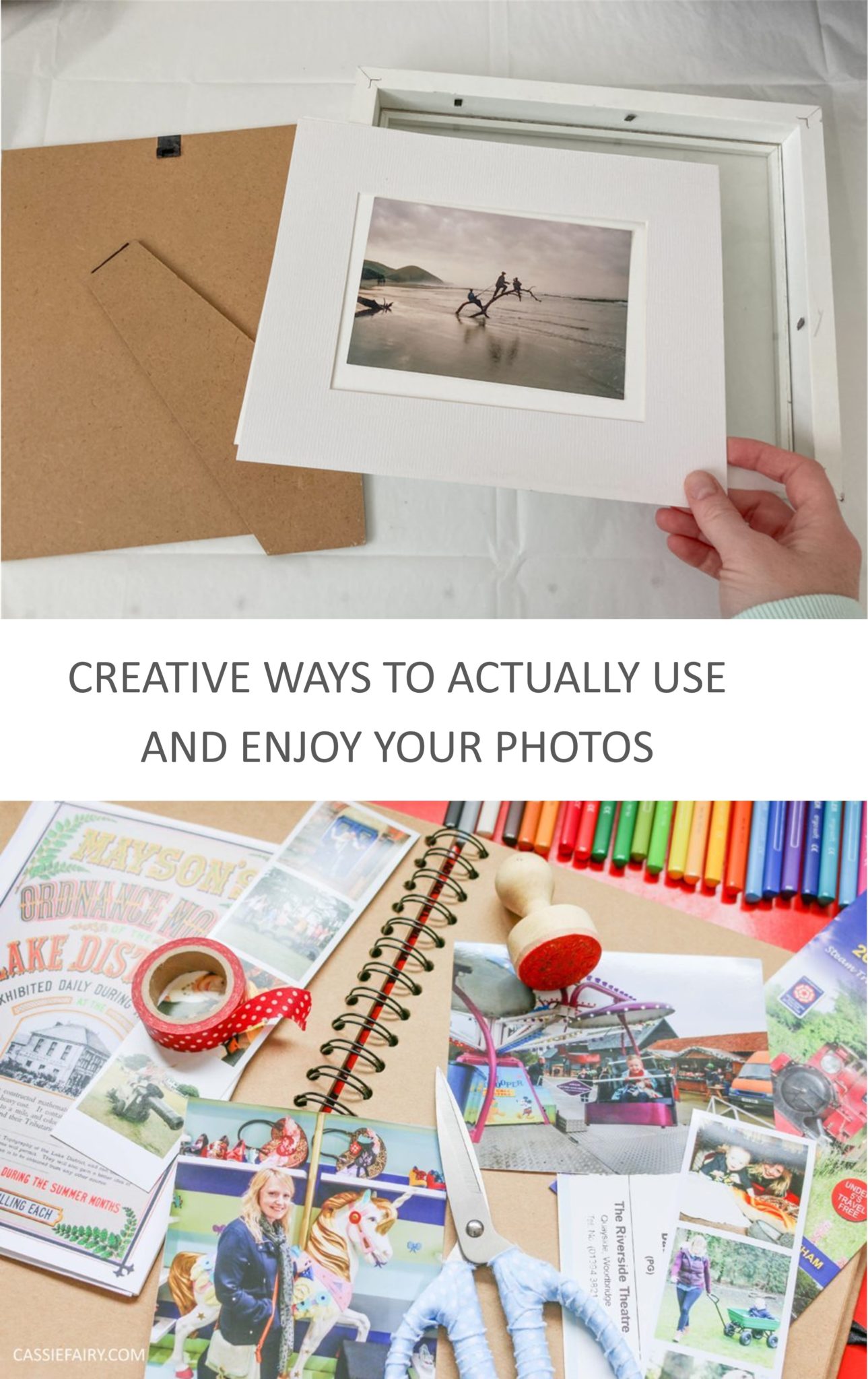 Creative ways to actually use your photos rather than keeping them ...