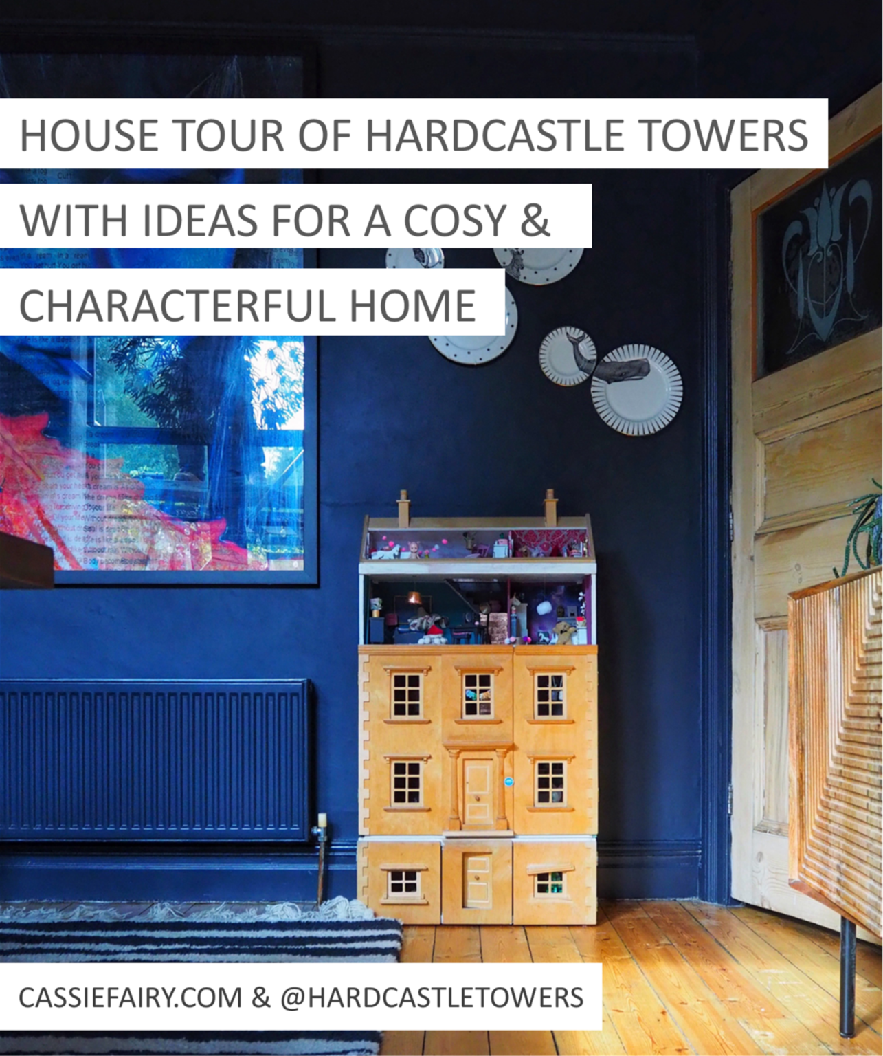 House tour of Hardcastle Towers with ideas for a cosy & characterful ...