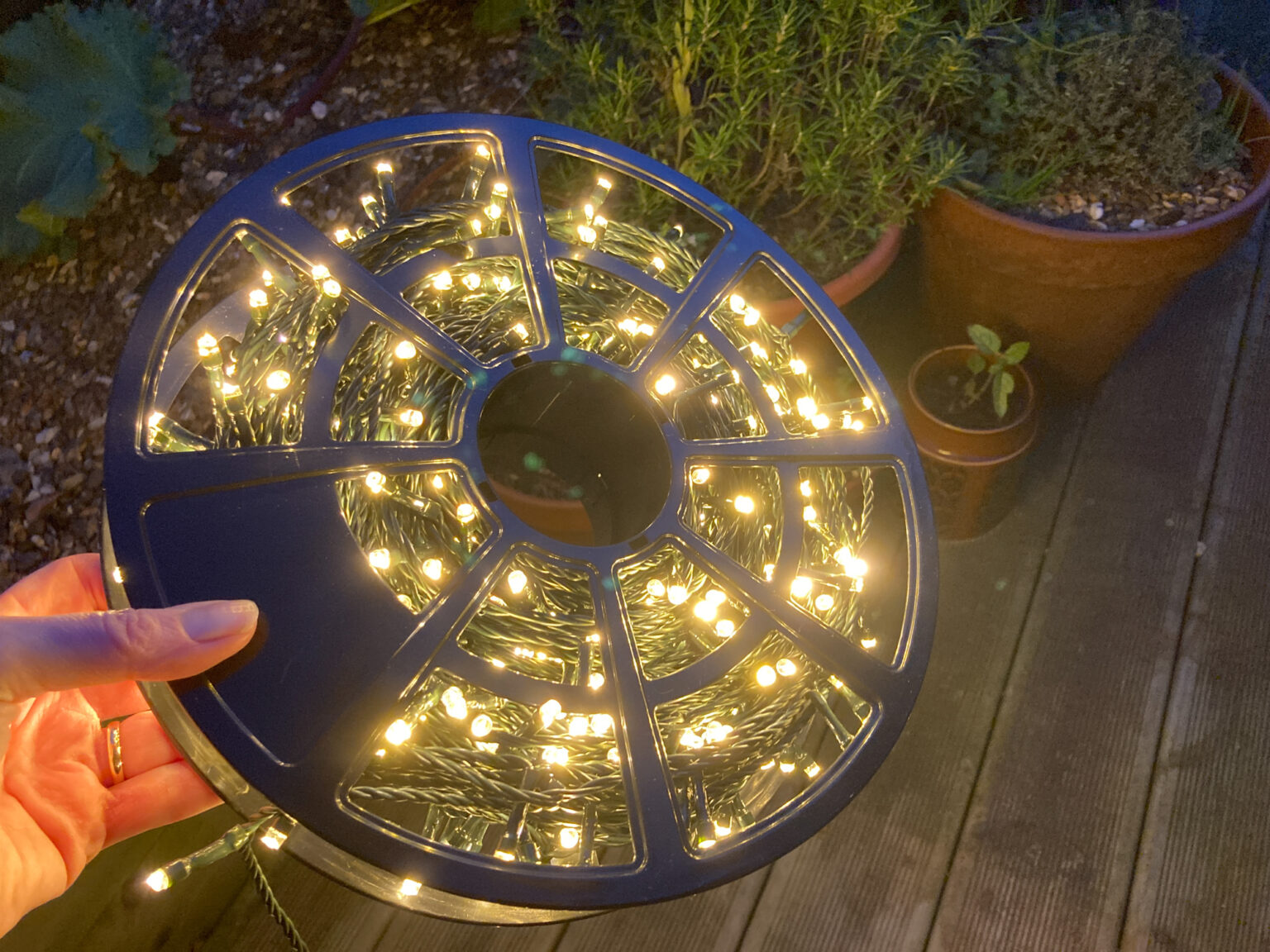 4 Ways to decorate your garden with fairy lights to create a cosy ...