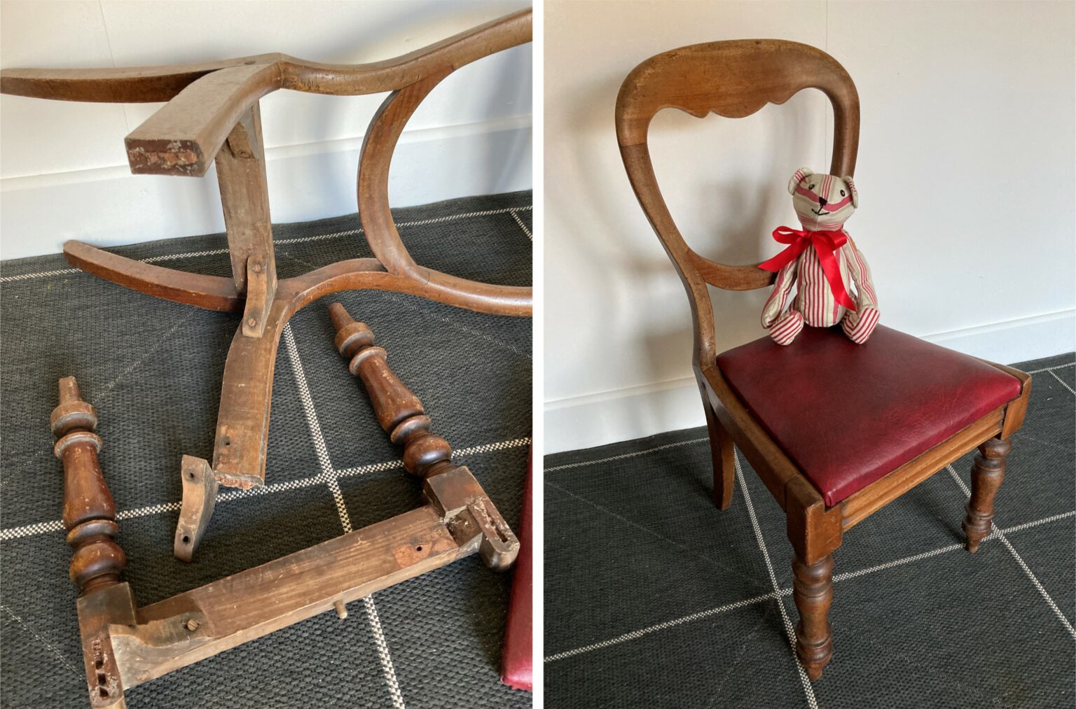 DIY project: Chair repair | My Thrifty Life by Cassie Fairy ...