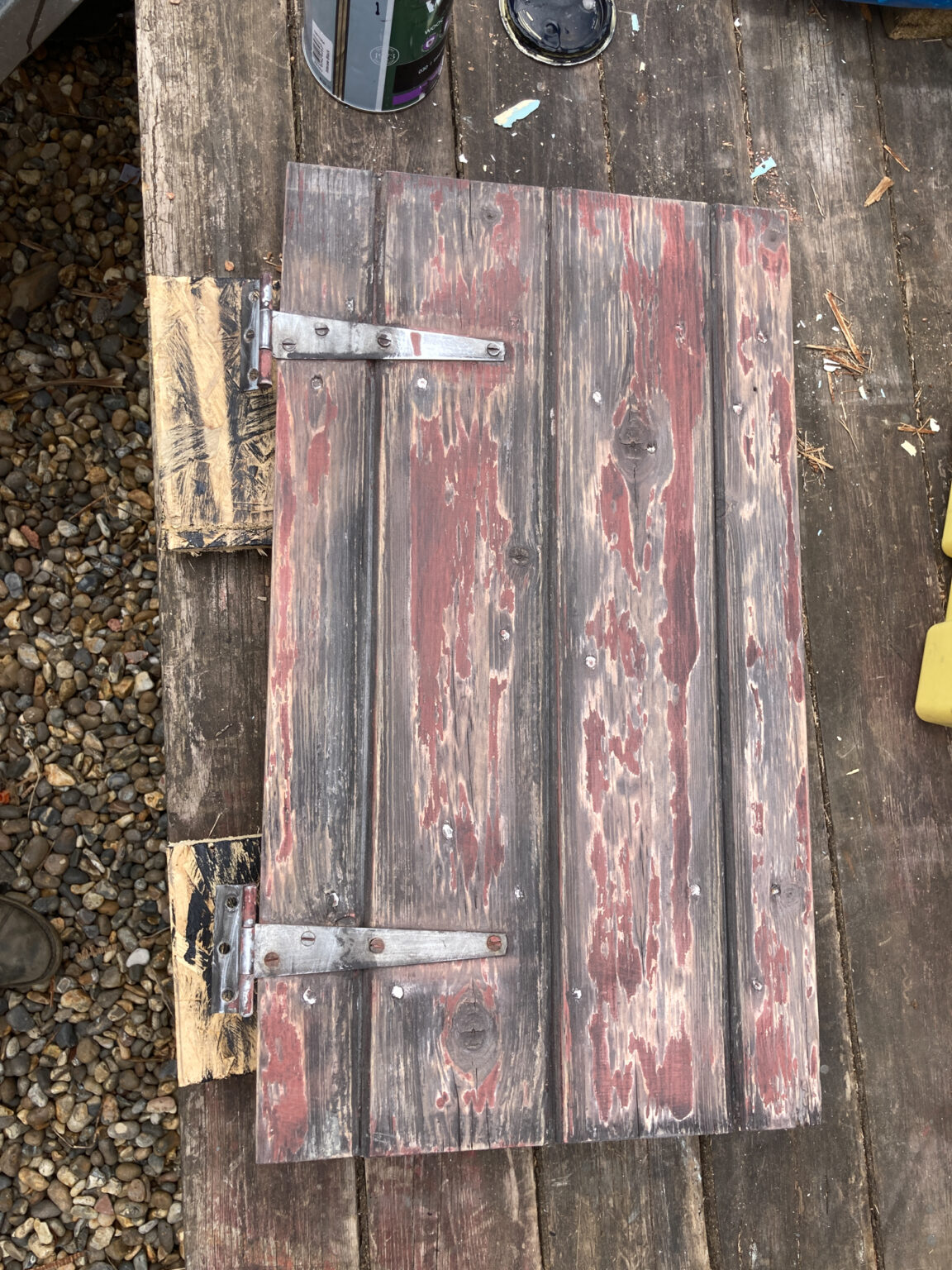 Turning a porch into a boot room on a budget - phase 2