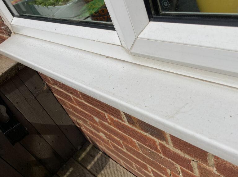 How to revamp old, discoloured uPVC window frames
