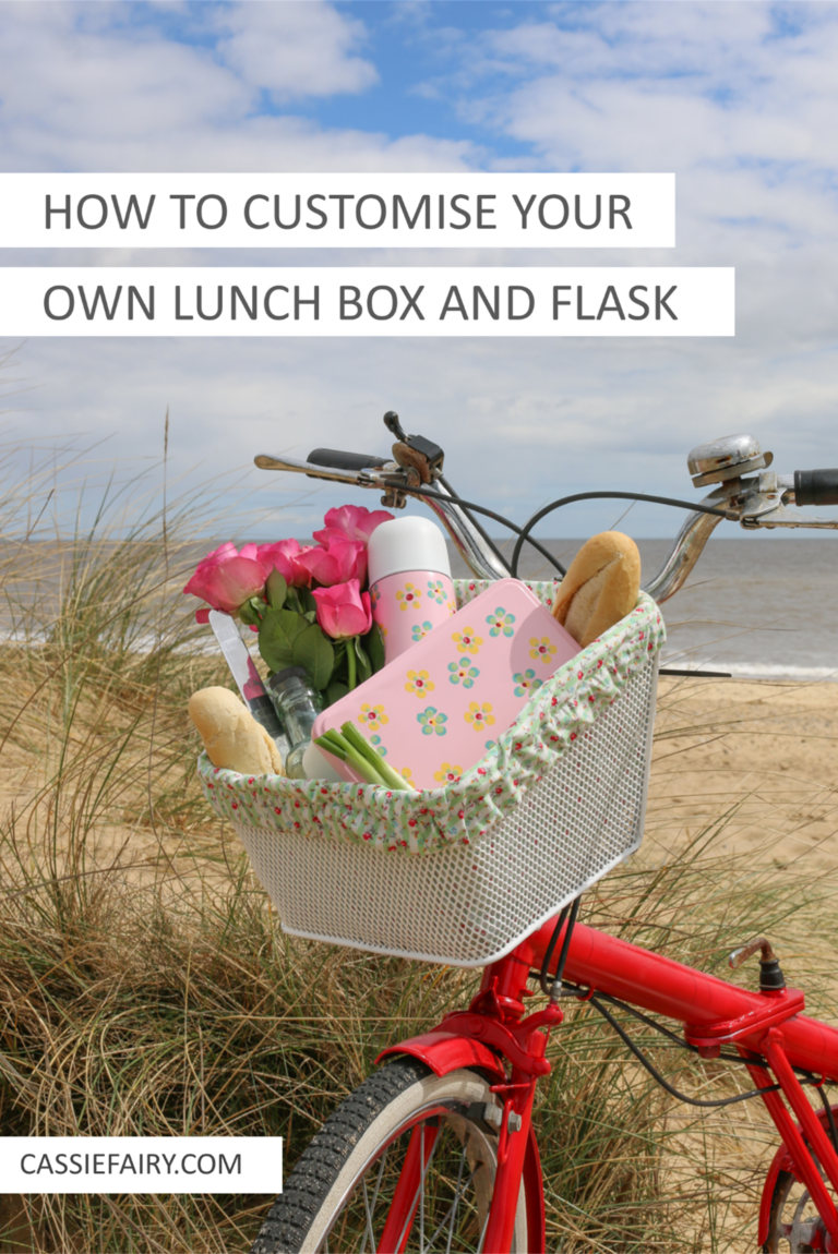 How to personalise a lunch box and flask for back-to-school