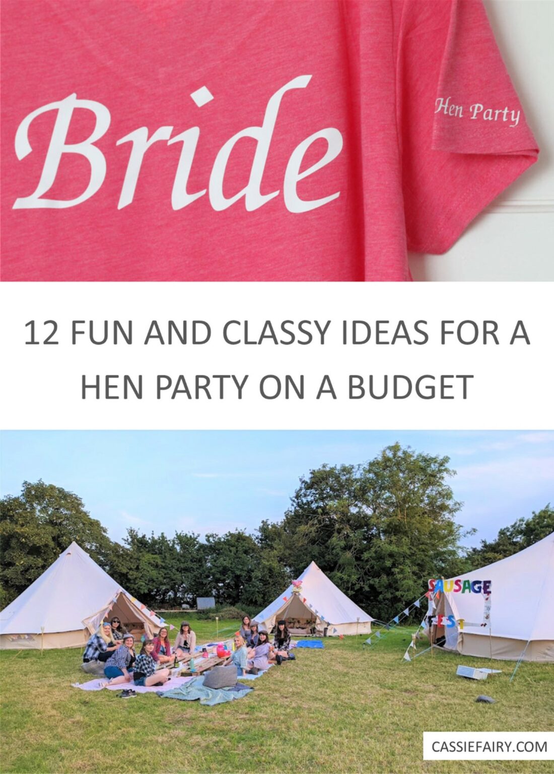 12 Fun ideas for a hen party on a budget