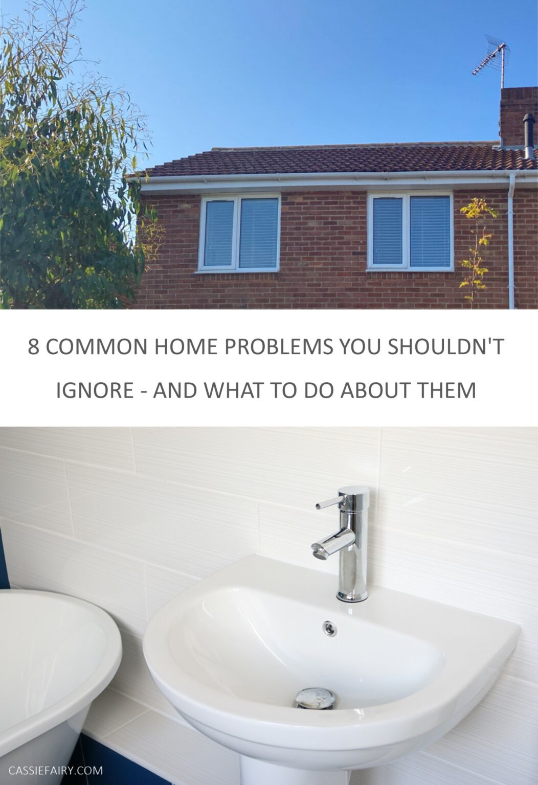 8 Common home problems you shouldn't ignore - and what to do about them