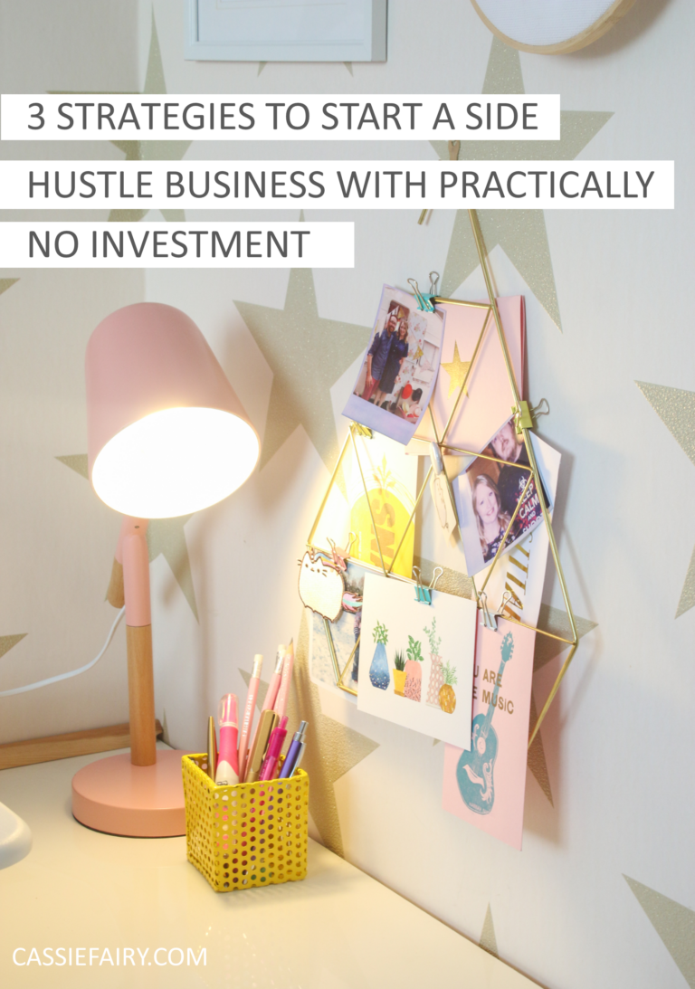 3 Strategies to start a side hustle business with practically no investment