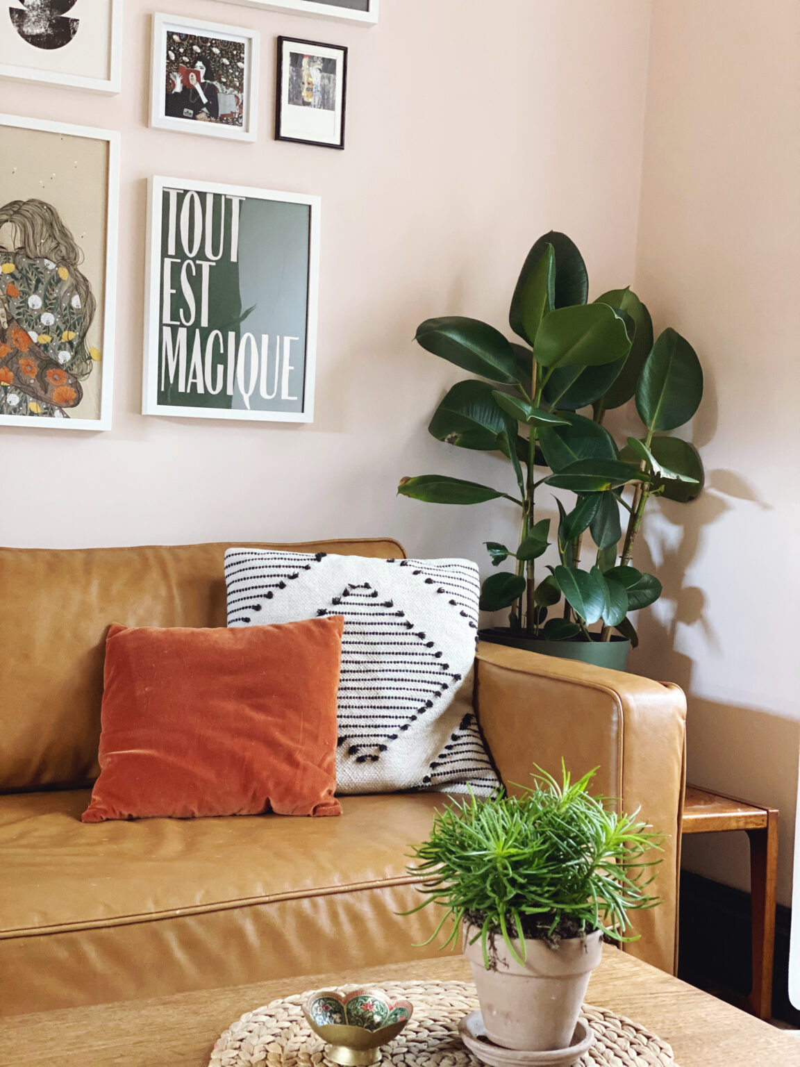 Home tour: Mid-century modern styling in Katie Rowe's peaceful interior