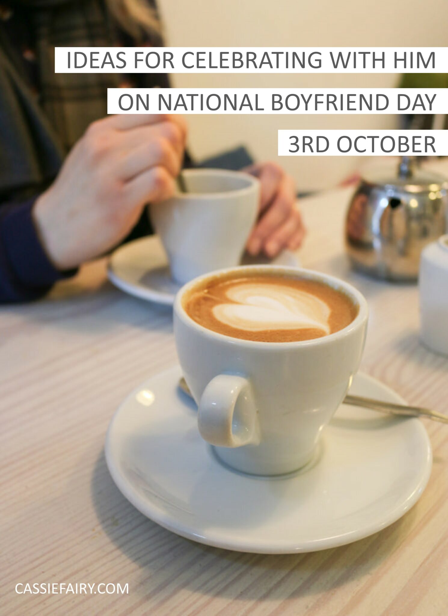 Ideas for celebrating with him on National Boyfriend Day (3rd October ...
