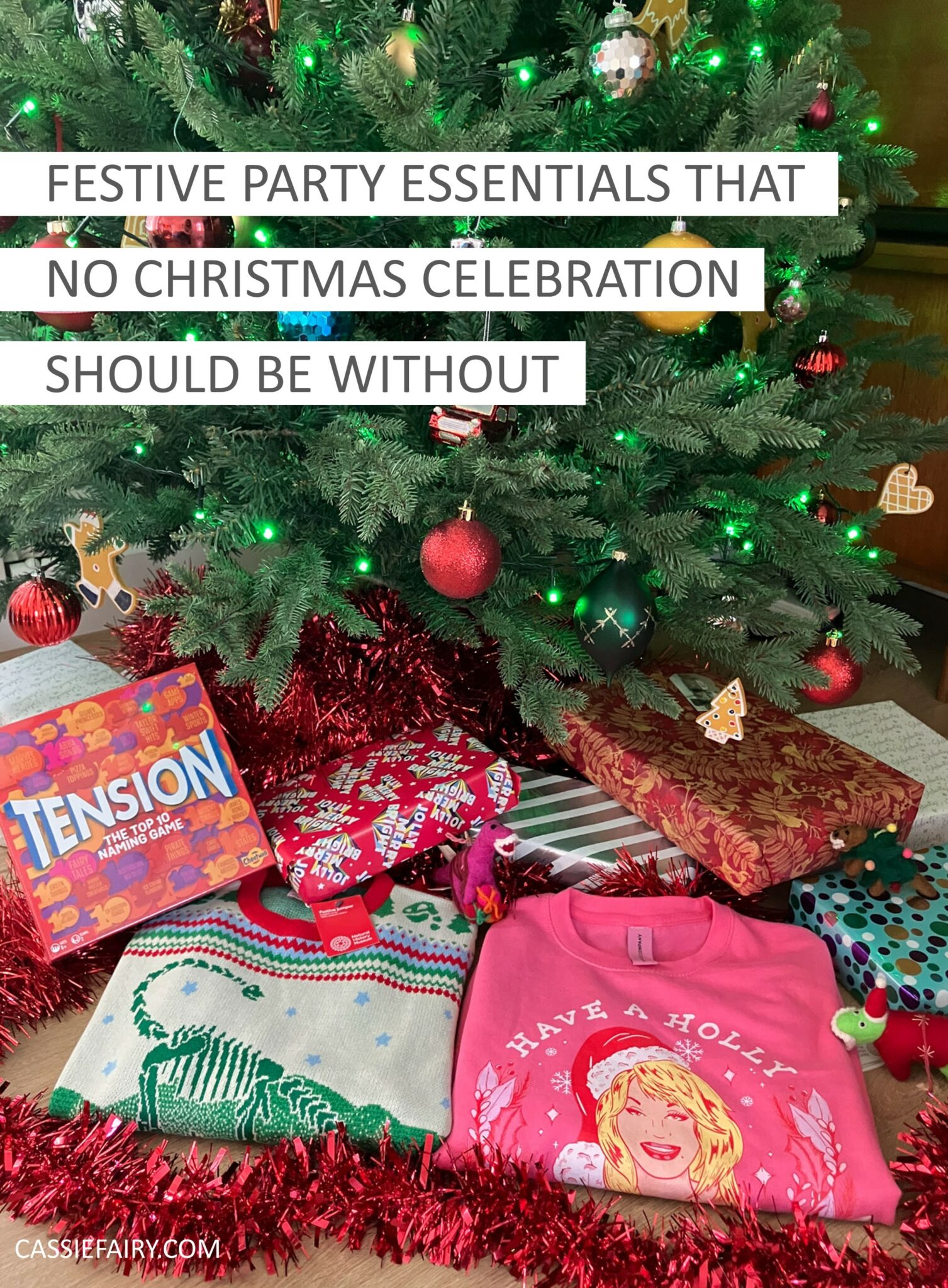 Festive party essentials that no Christmas celebration should be without