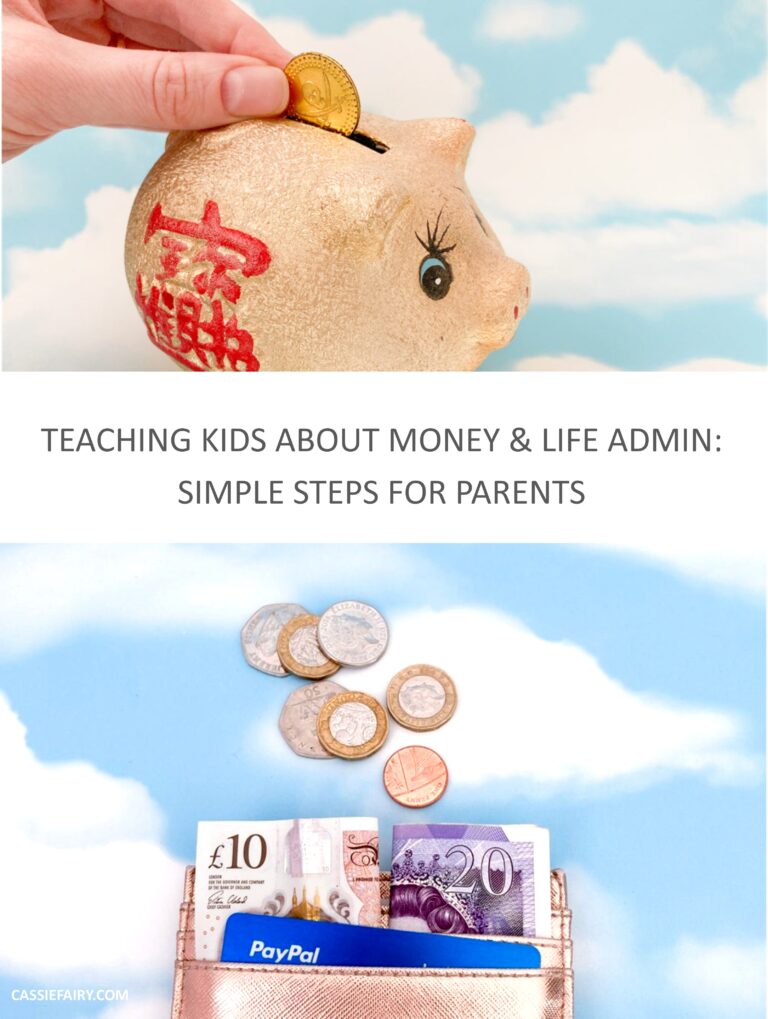 Teaching kids about money and life admin: Simple steps for parents