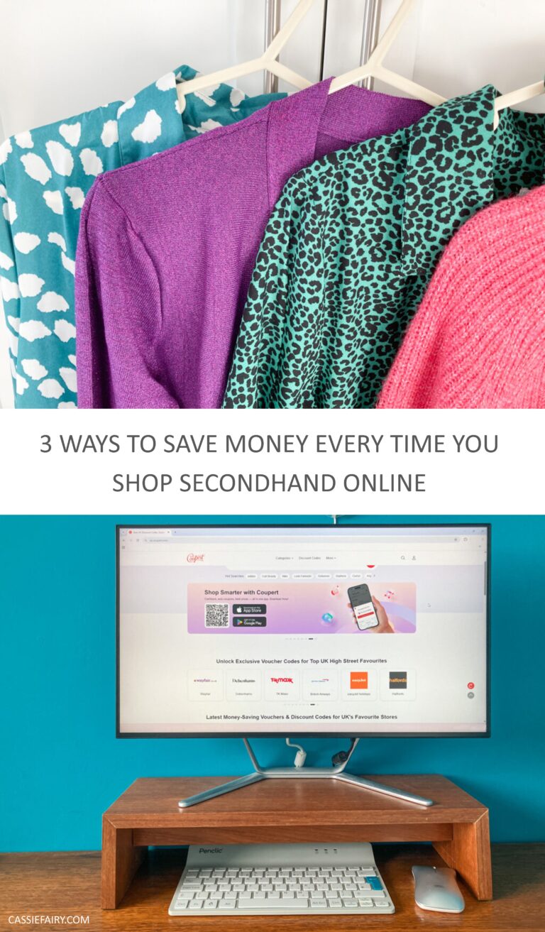 3 Ways to save money every time you shop secondhand online